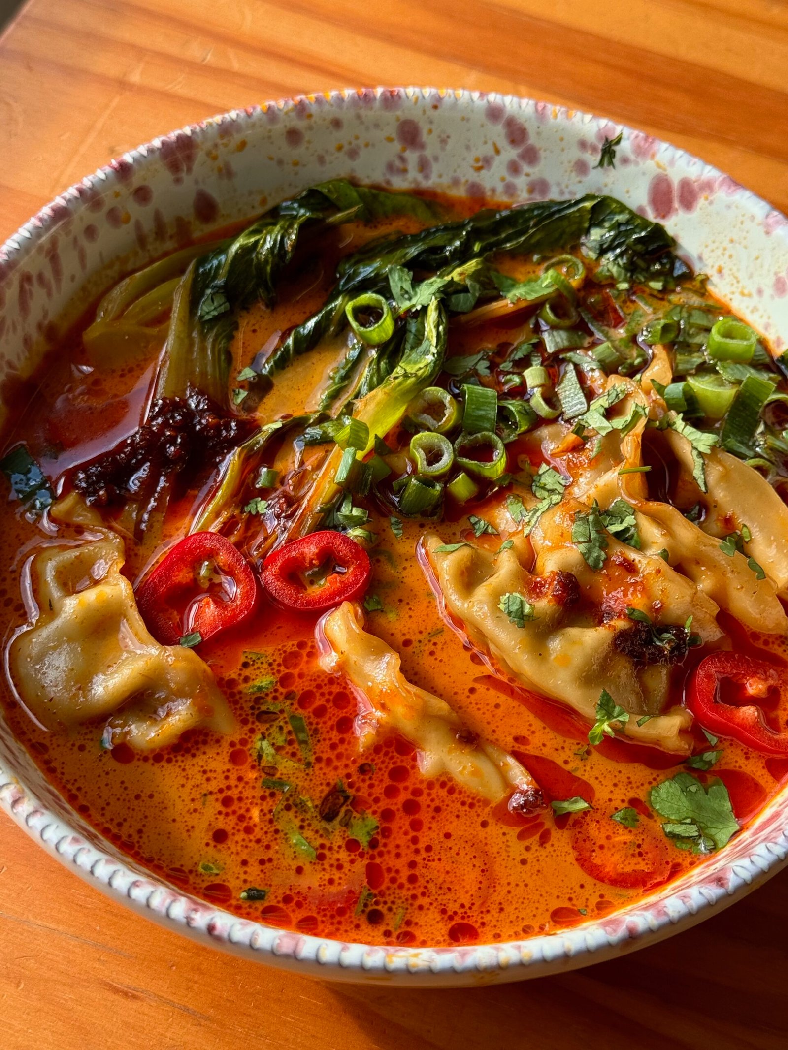 THAI RED CURRY DUMPLING SOUP – Cooking With Zainab